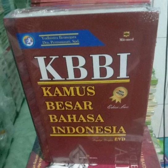 Jual BUKU KBBI KAMUS BESAR BAHASA INDONESIA DILENGKAPI DENGAN EYD BEST ...