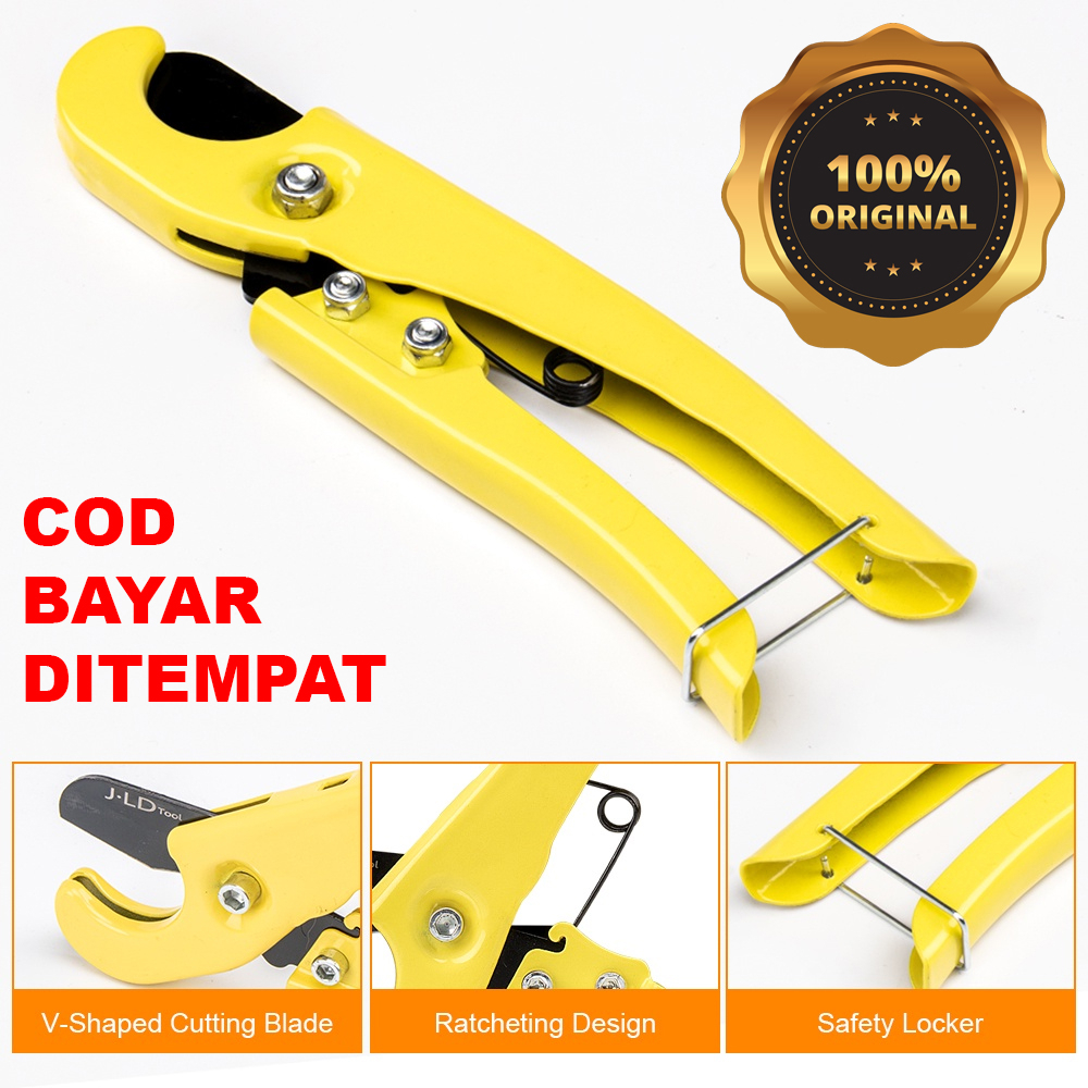 Jual JLD Gunting Pipa pvc- Pipe Cutter 16-32 mm Alumunium+Baja Alat potong Pipa PPR,PVC,HDPE,PEX ...