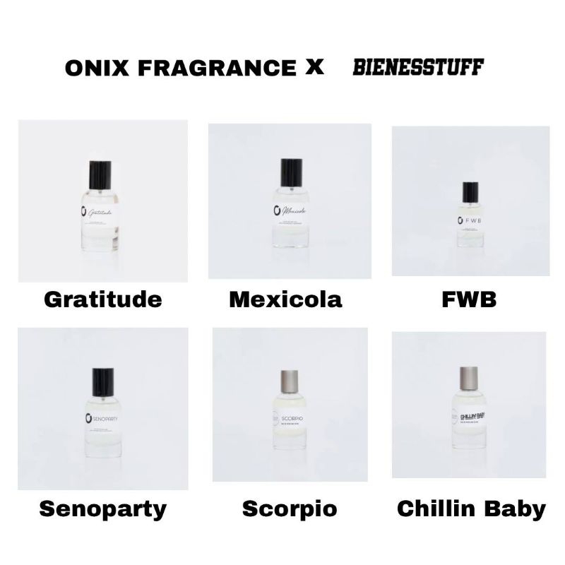 Jual ONIX Fragrance x Bienesstuff - Eau de Parfume/Parfum pria dan ...