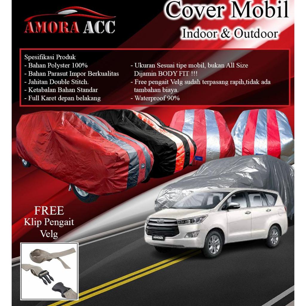 Jual selimut sarung cover body mobil kijang innova reborn anti air ...