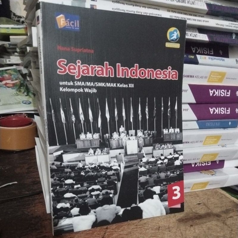 Jual buku sejarah Indonesia SMA kelas 3-12 penerbit facil/grafindo | Shopee Indonesia