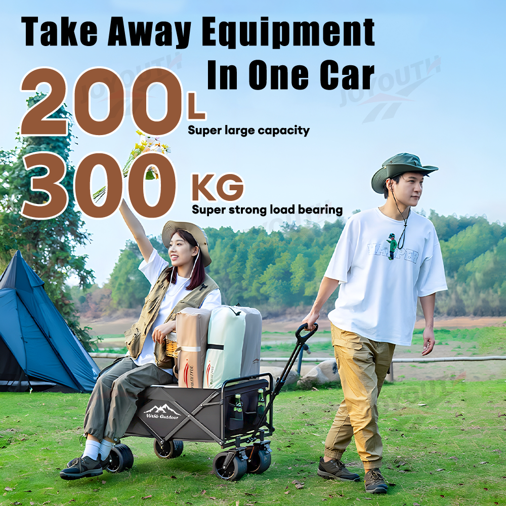 Jual JOY Troli Barang Outdoor Trolley Camp Wagon Keranjang Belanja ...