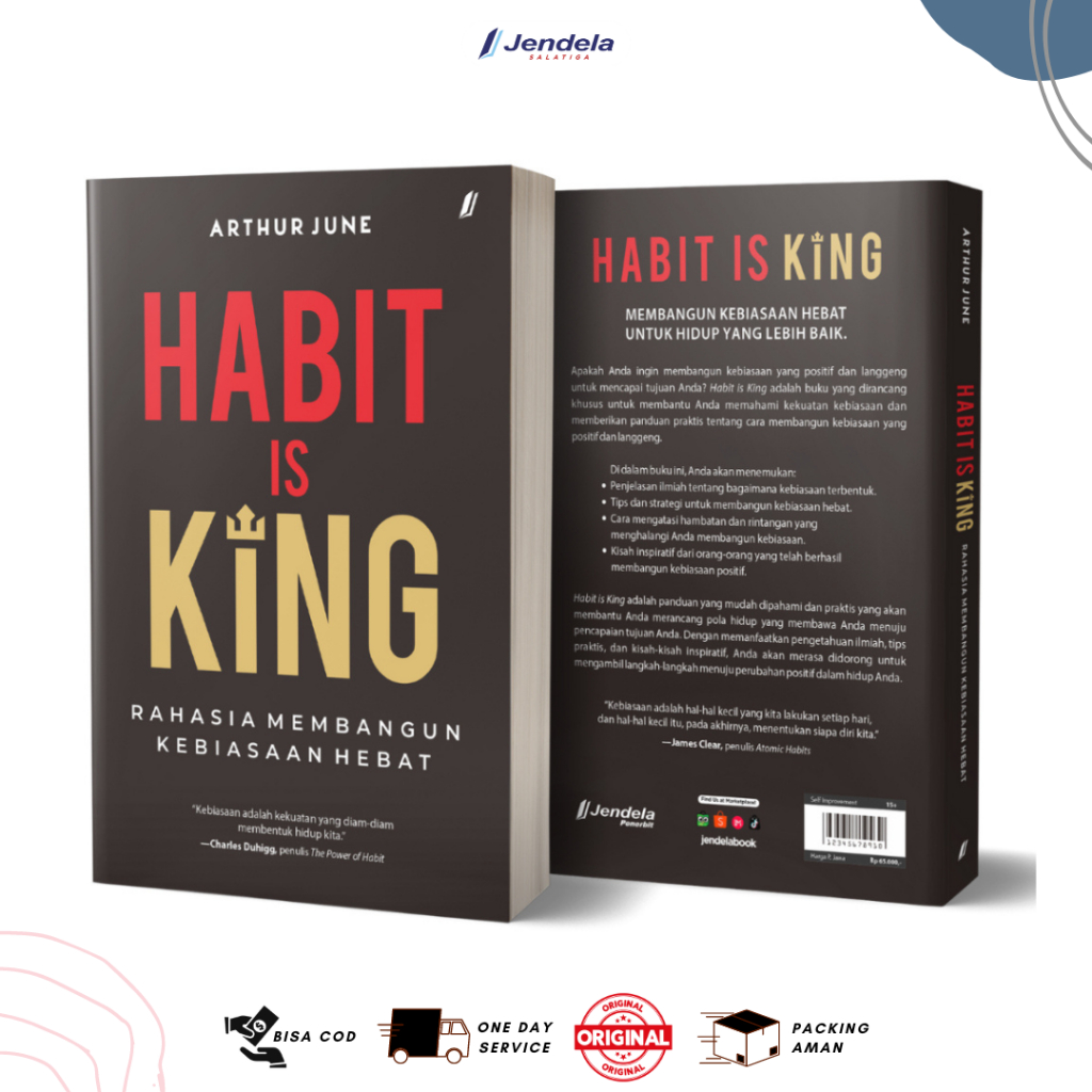 Jual Buku Habit Is King Rahasia Membangun Kebiasaan Hebat - Arthur June ...