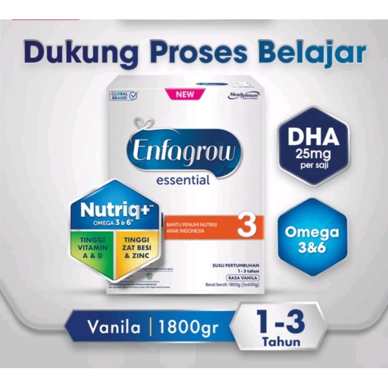 Jual ENFAGROW ESENSIAL 3 DAN 4 1800g | Shopee Indonesia