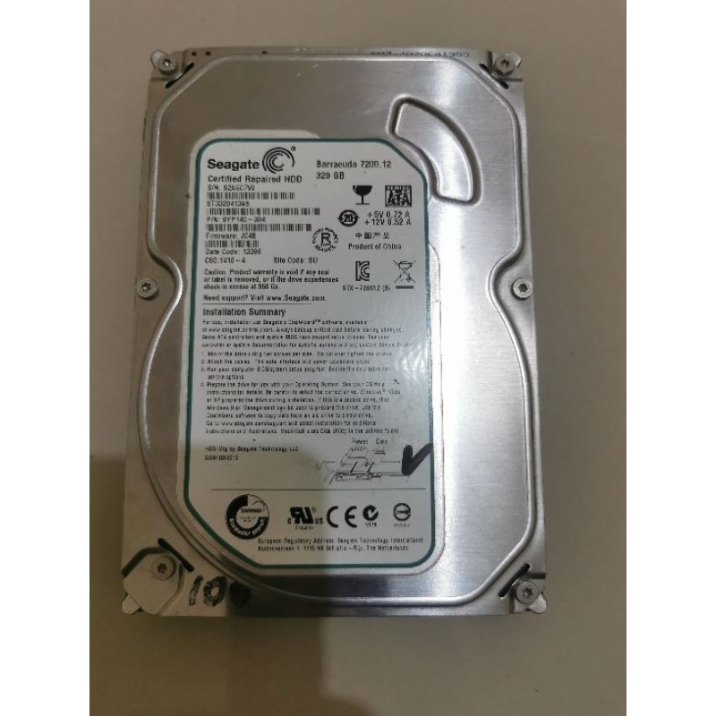 Jual Hardisk HDD PC 3.5 SATA 320 GB normal | Shopee Indonesia