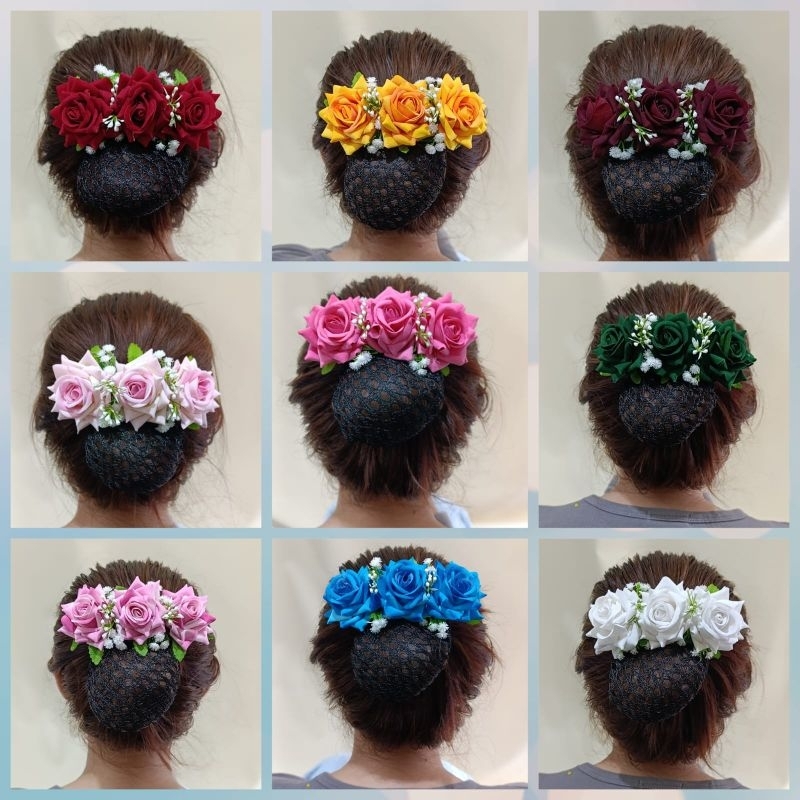 Jual jepit rambut/hiasan sanggul/jepit bunga/bridal wedding hair/jepit ...