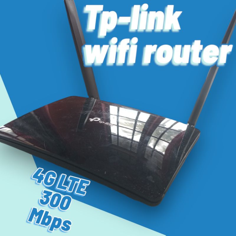 Jual jual TPLINK 300 mbps Wi Fi 4g LTE Router TL-MR6400 Murah bagus ...