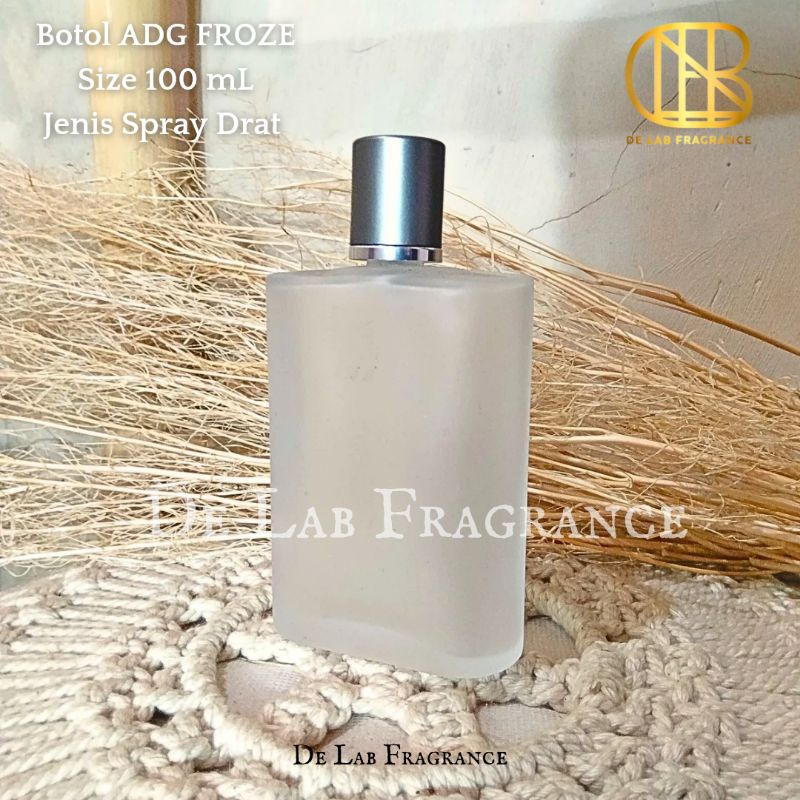 Jual botol parfum ADG froze 100 ml drat putar/ botol parfum refill 100 ...