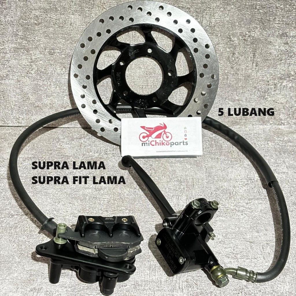 Jual Paket Master Cakram Depan Supra Lama Supra X 100 Supra Fit Lama Old Set Piringan Kaliper ...