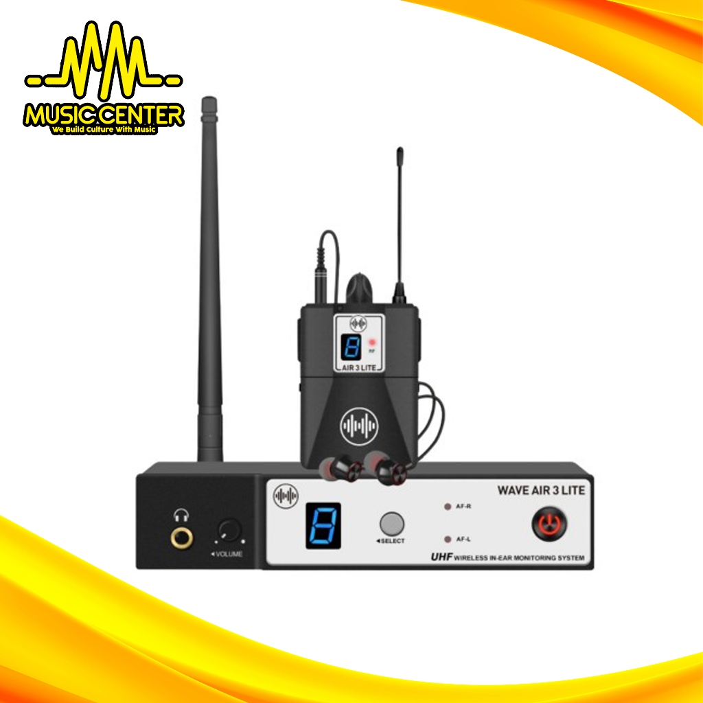 Jual WAVE AIR 3 Lite Wireless IEM System Stage Panggung Wave Audio ...