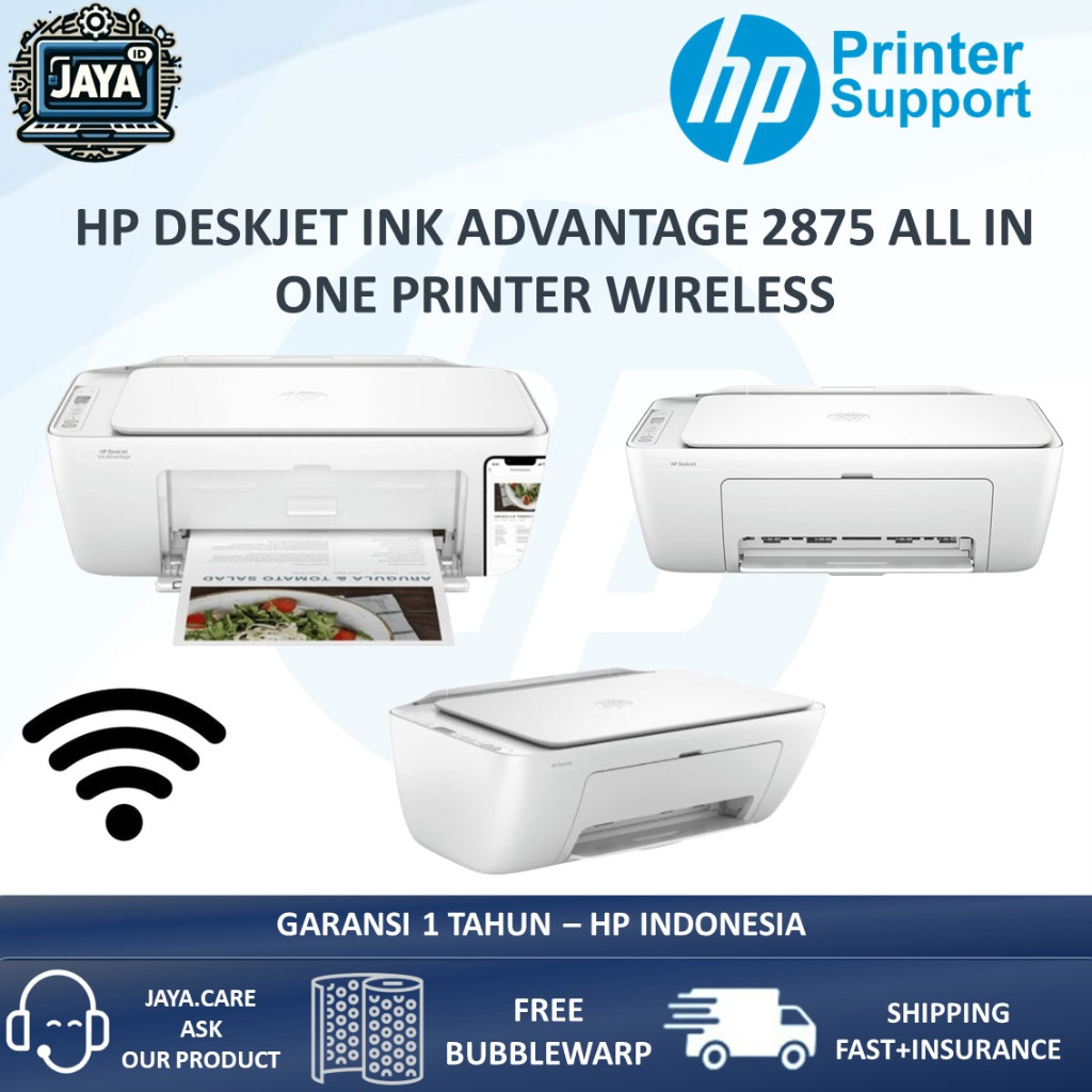 Jual Printer All In One Murah HP DESKJET INK ADVANTAGE 2875 ALL IN ONE PRINTER WIRELESS | Shopee ...