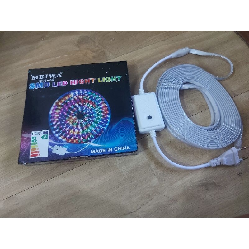 Jual Lampu Strip 48 LED SMD Hight Light RGB / Merah Putih MEIWA ...