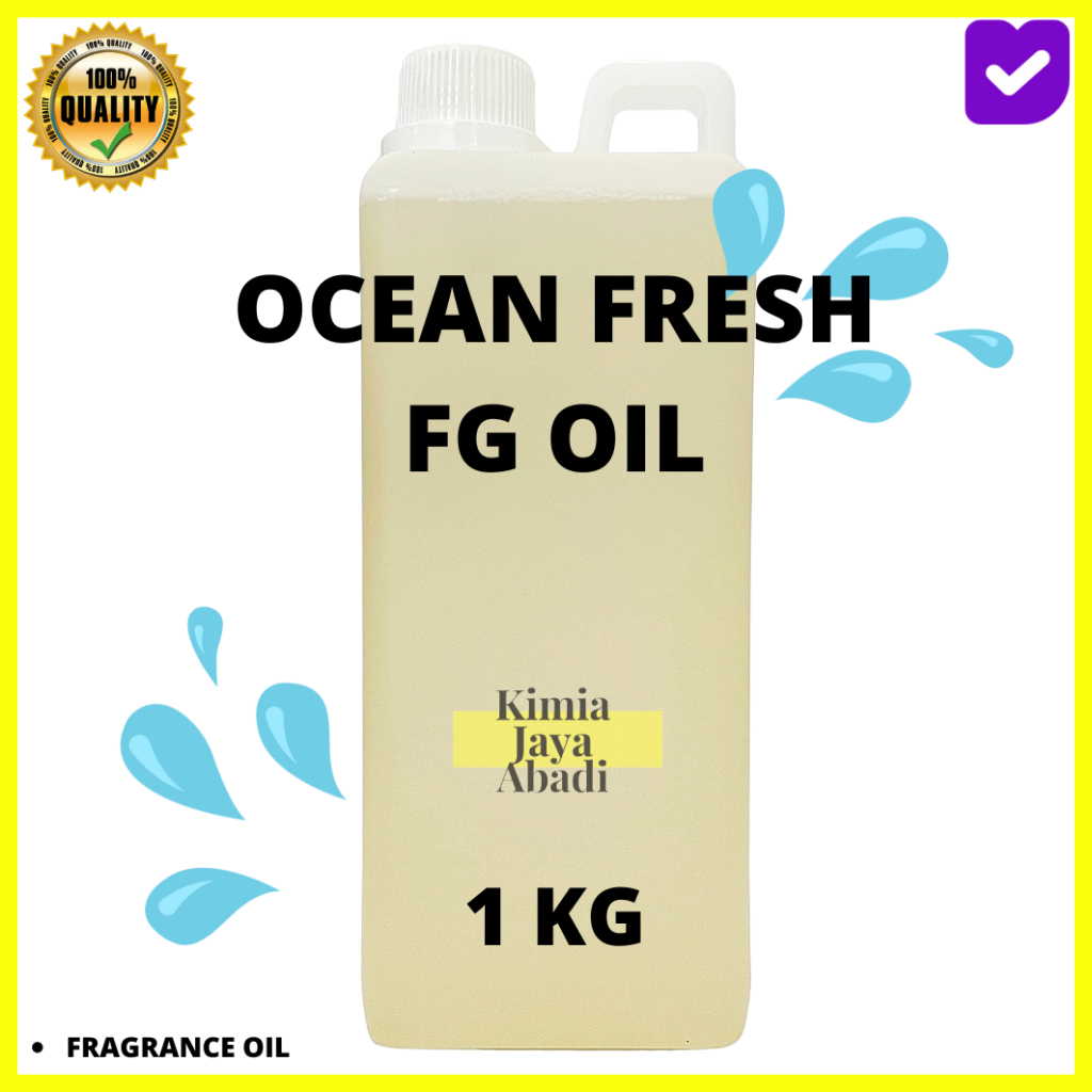 Jual Bibit Parfum Ocean Fresh Fragrance Oil 1 KG | Shopee Indonesia