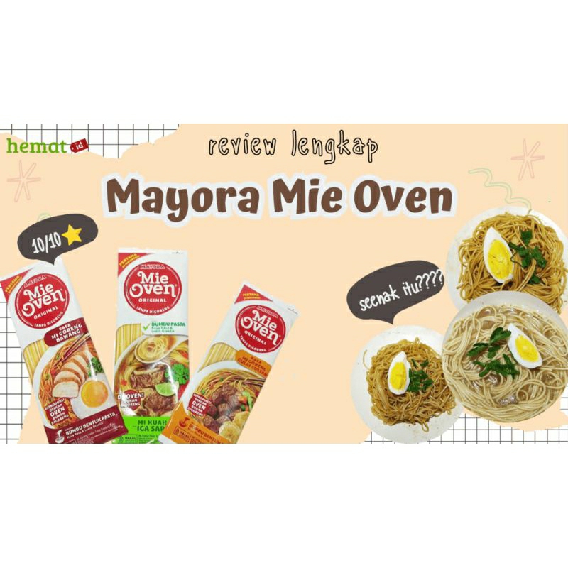 Jual MIE OVEN MAYORA 3 RASA (BELI 3 GRATIS 1) | Shopee Indonesia
