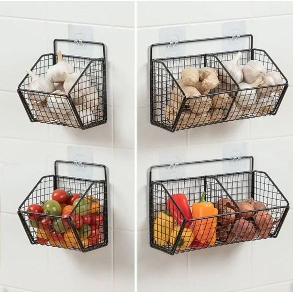 Jual RAK GANTUNG 2 SEKAT STAINLESS RAK DAPUR TEMPEL DINDING KERANJANG ...