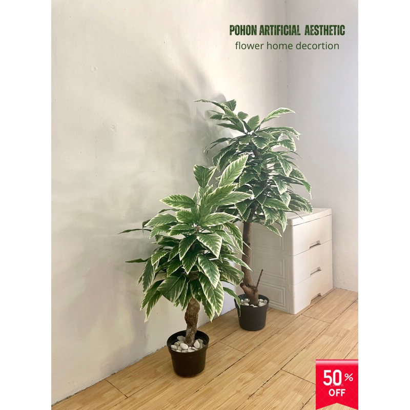 Jual new arrival pohon mangga varigata artificial aesthetic - pohon ...