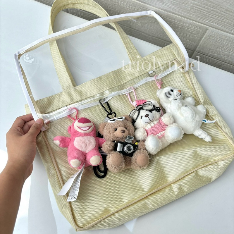 Jual ITABAG Tas Totebag Boneka Badges Tas ITABAG Pin Cosplay Anime ...