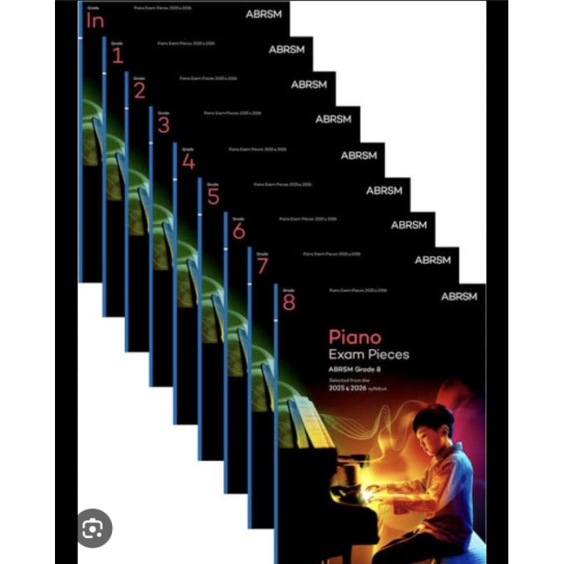 Jual untuk latihan buku piano exam ABRSM grade initial - grade 8 exam 2025 - 2026 | Shopee Indonesia