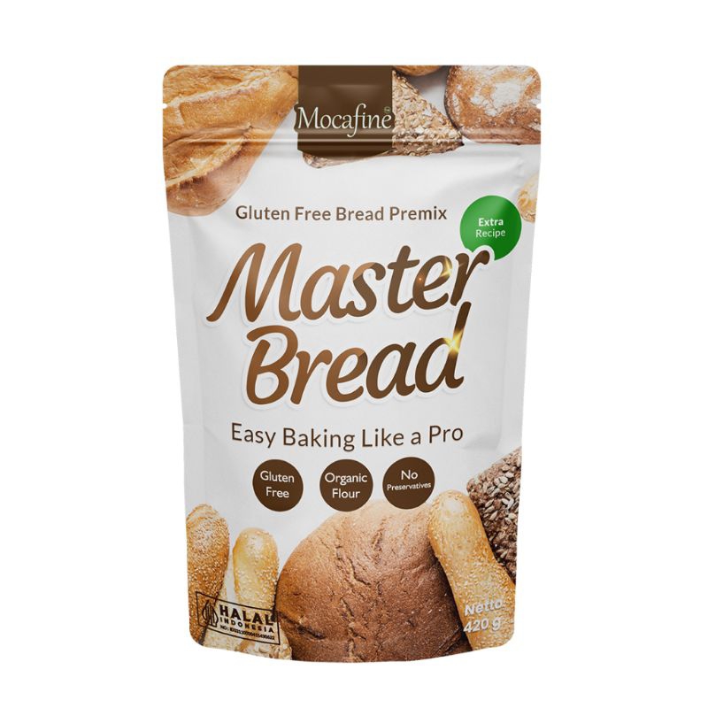 Jual MOCAFINE Gluten Free BREAD FLOUR by Rumah Mocaf - Premix Roti ...