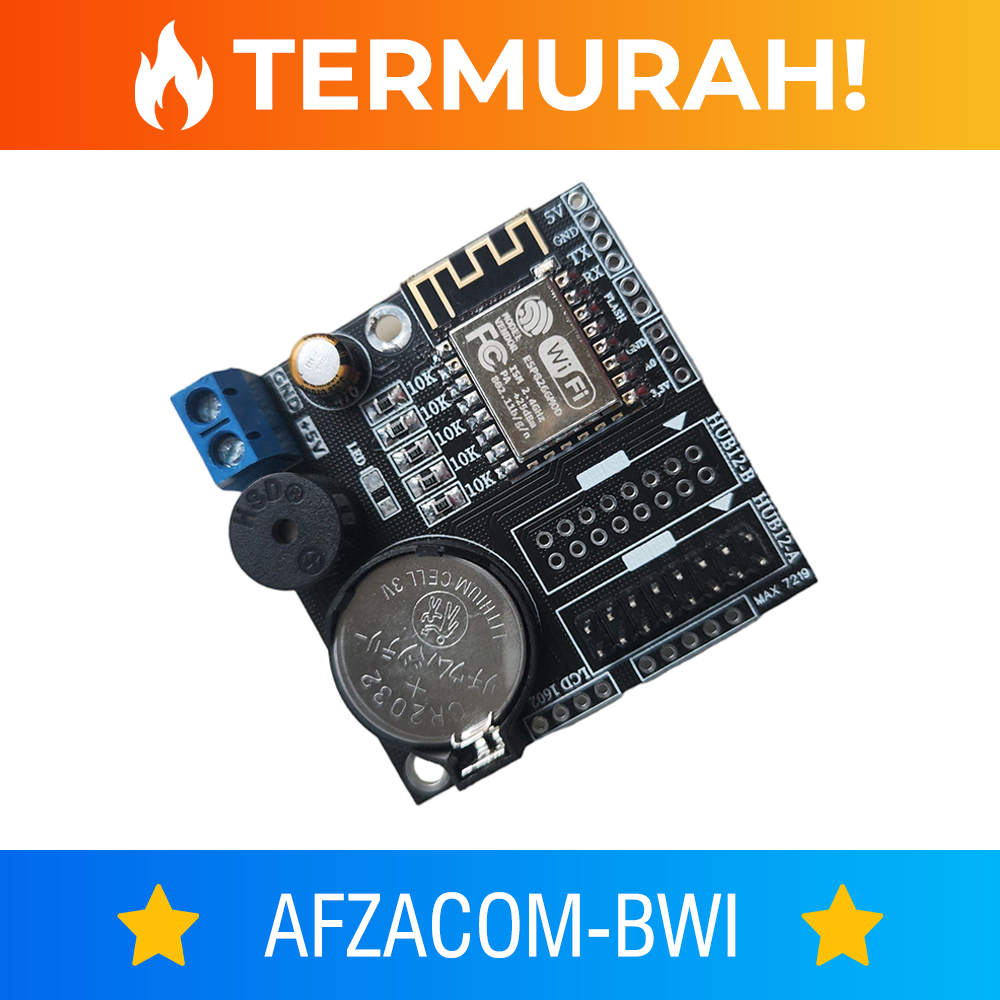 Jual Controller JWS (Jadwal Waktu Sholat) WiFi Multipanel 1-6 PANEL ...