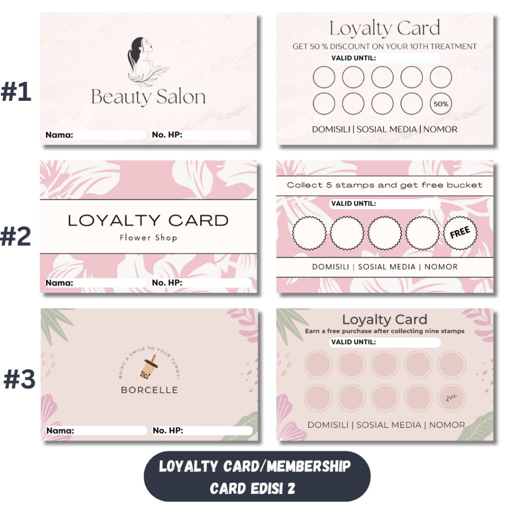 Jual Kartu Loyalty Card | Kartu Member | Kartu Membership Card | Kartu ...