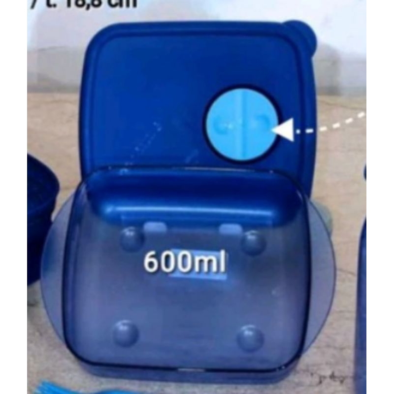 Jual Urban meal box biru elektrik 600ml | Shopee Indonesia