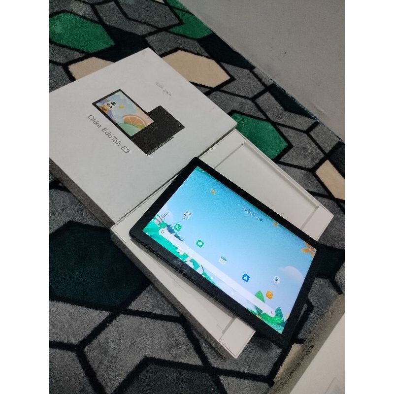 Jual Tab Oppo Olike Edutab E3 10inch 4g 4/64gb fulset normal Minus ...