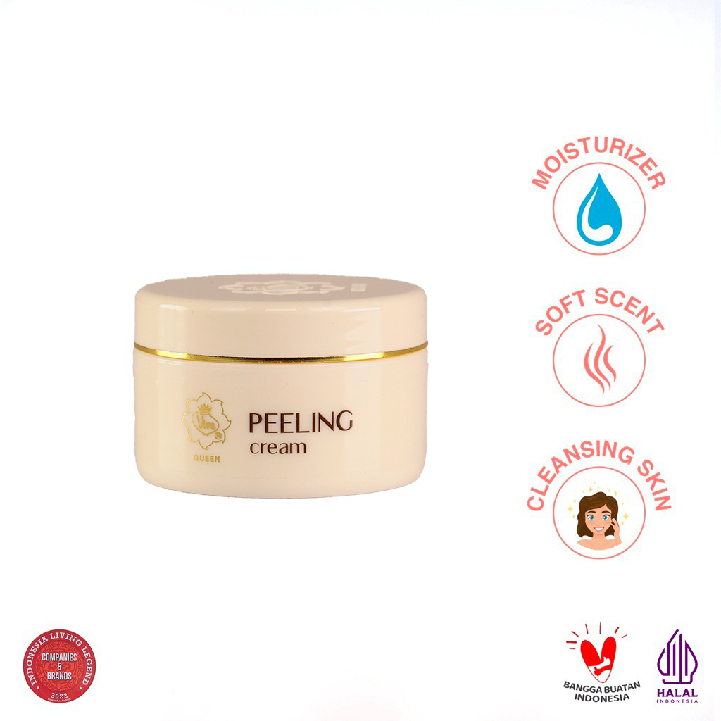 Jual Viva Queen Peeling Cream for Physical Skin Exfoliate (22g ...