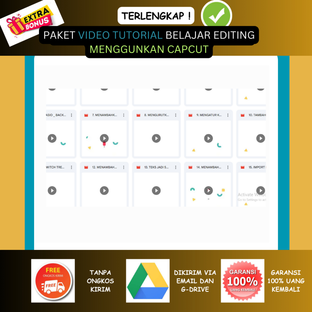Jual PAKET LENGKAP ||| Video tutorial belajar editing menggunakan ... Jual PAKET LENGKAP ||| Video tutorial belajar editing menggunakan ...