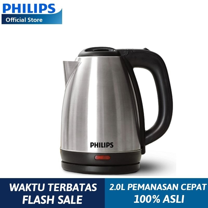 Jual Ketle listrik Philips pemanas air model hd9307, elektrik teko ...