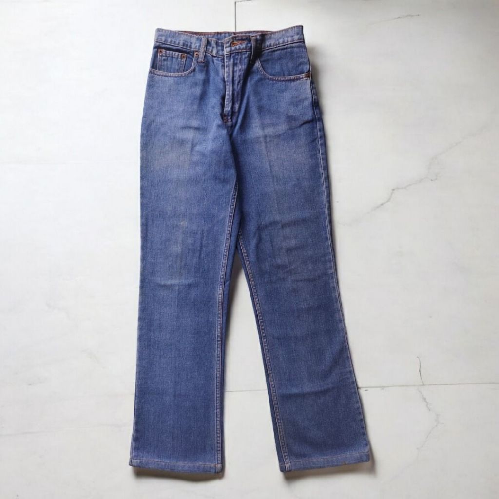 Jual LEA Unisex Regular Fit Denim Jeans SECOND BEKAS | Shopee Indonesia
