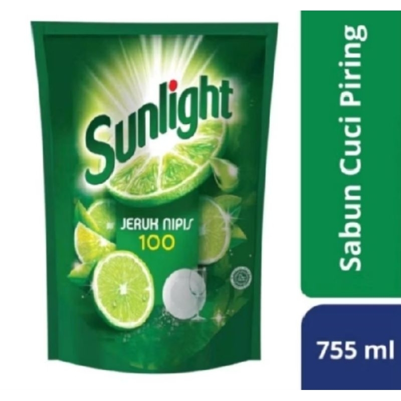 Jual Sunlight Jeruk Nipis Sabun Cuci Piring 755ml | Shopee Indonesia