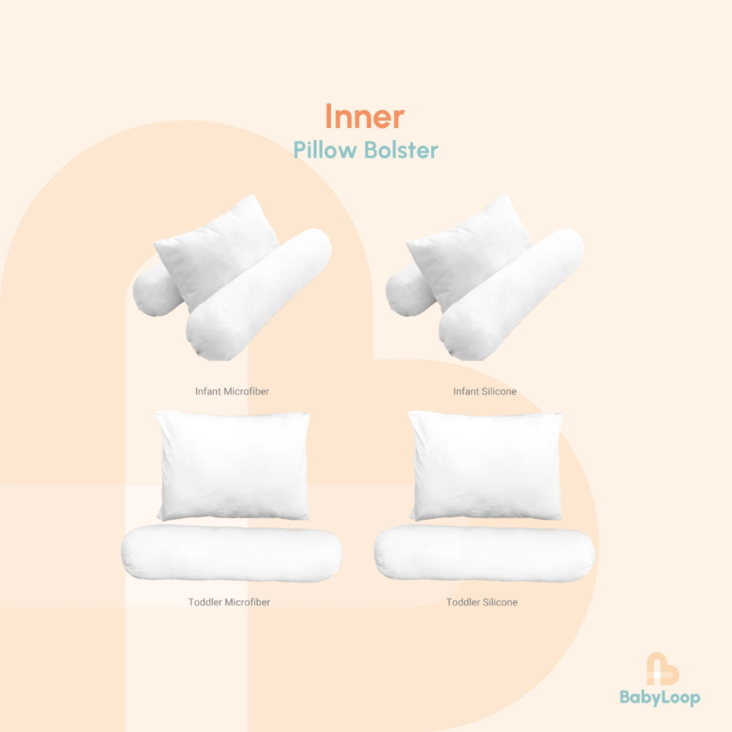 Jual Isi Bantal Guling Silicone Microfiber - Inner Pillow Bolster ...