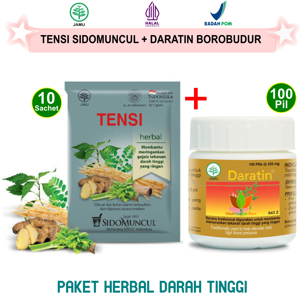 Jual PAKET OBAT HERBAL HIPERTENSI TEKANAN DARAH TINGGI TENSI NAIK: JAMU ...