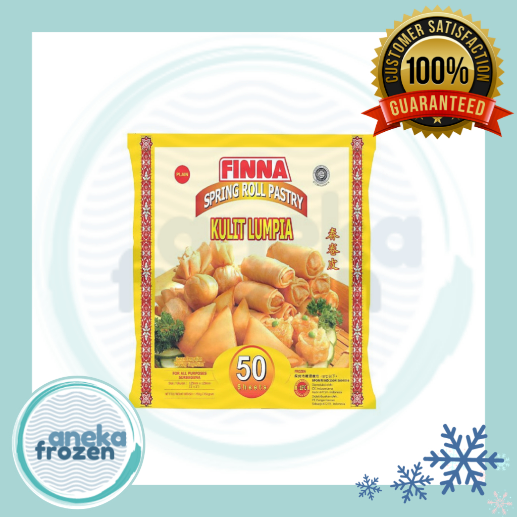 Jual Finna Kulit Lumpia / Spring Roll Pastry Skin 125mm 50lembar aneka ...