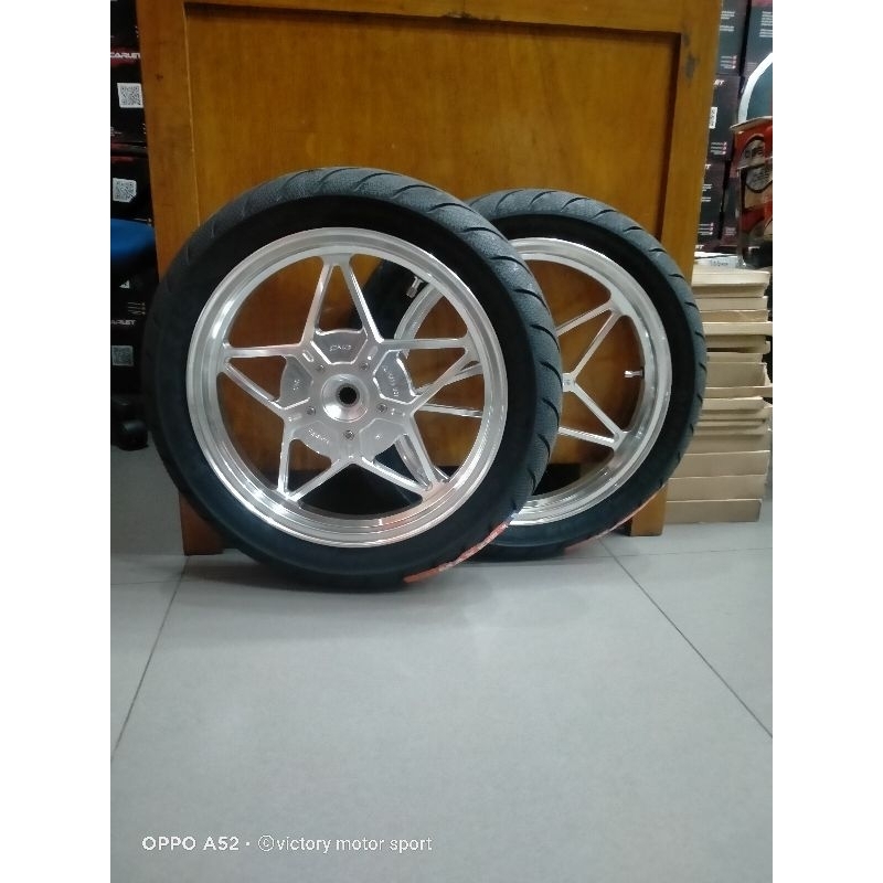 Jual paket velg bintang ban beat Scoopy Genio Vario 125 150 velg ...
