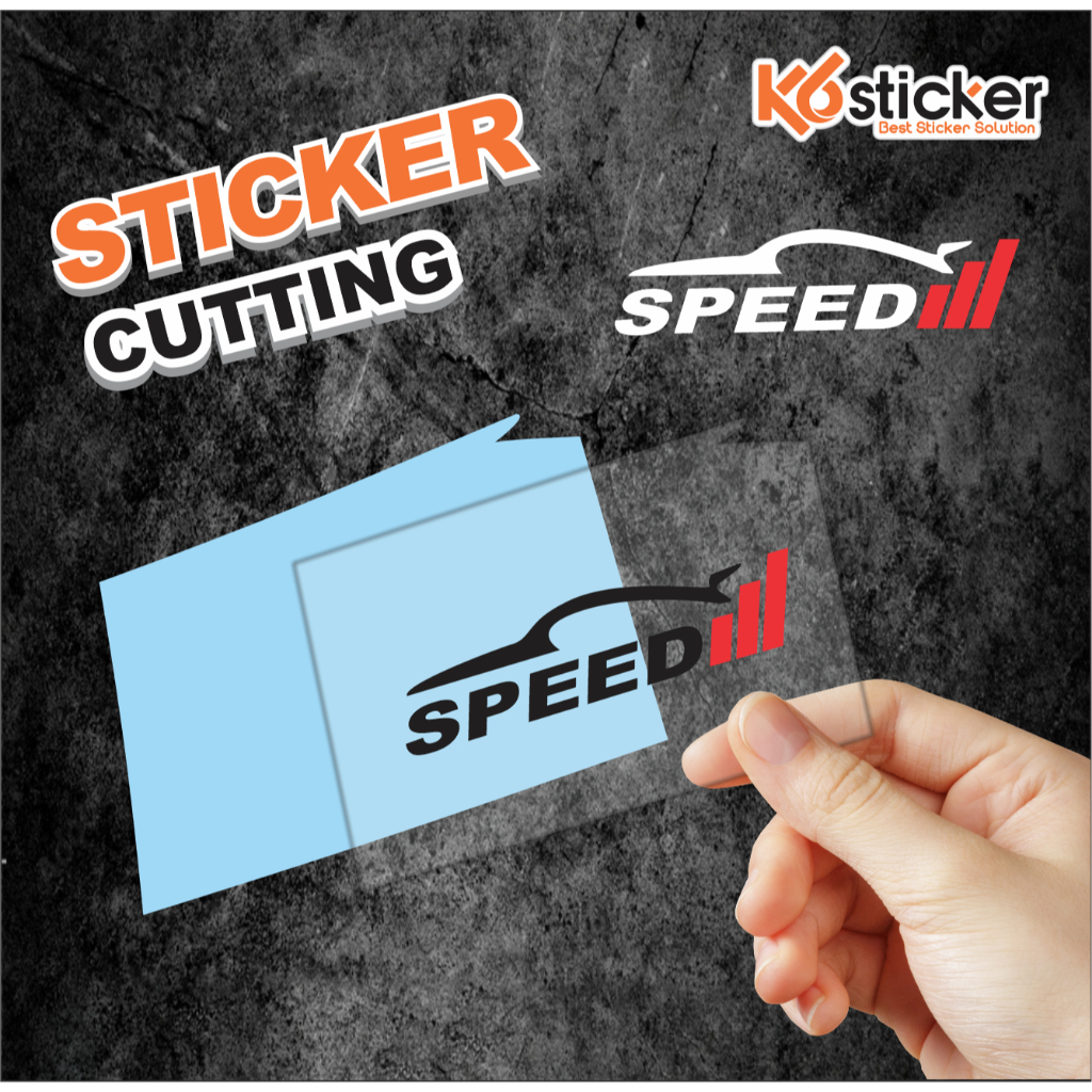 Jual STICKER STIKER CUTTING SPEED MOBIL MOBIL SPEED | Shopee Indonesia