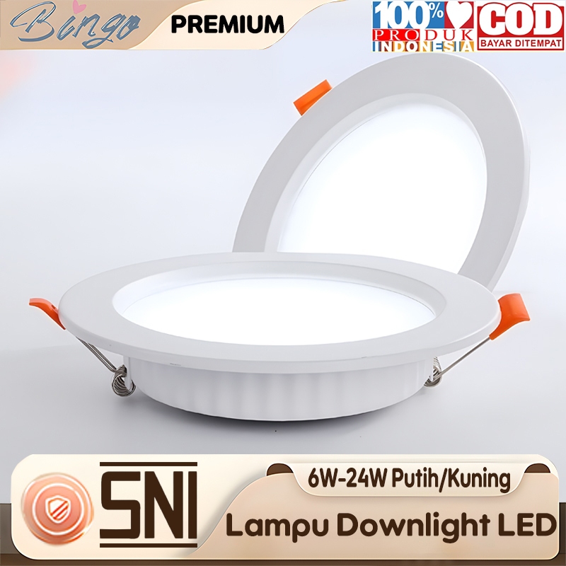 Jual Lampu Downlight LED Inbow Lampu Plafon 6W/9W/12W/18W/24 Watt Lampu ...