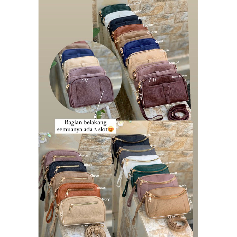 Jual TAMI - DOMPET SELENDANG - DOMSEL LENGKAP TALI PANJANG (BAHAN KULIT ...