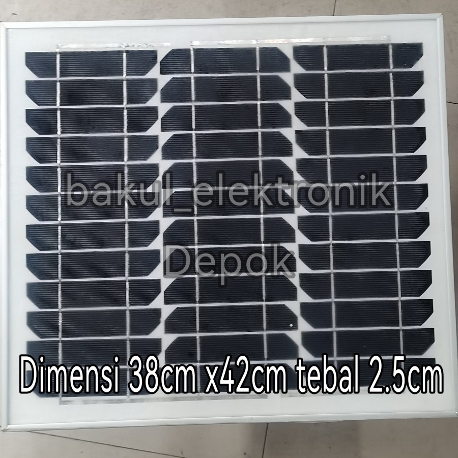Jual Solar Panel 20wp Mono Crsytalline Panel Surya 20Wp Mono | Shopee ...