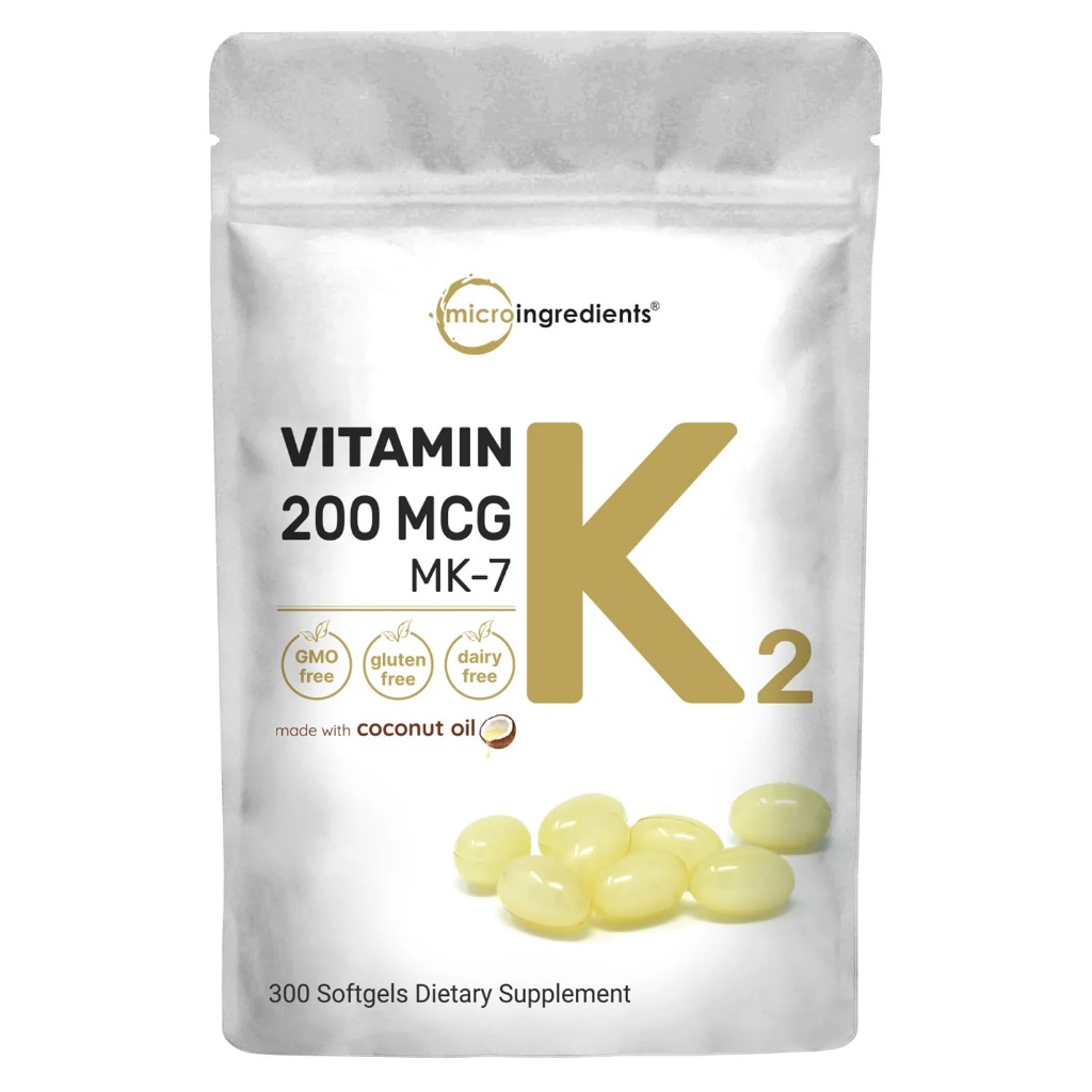 Jual Flash Sale Microingredients Vitamin K2 mk4+mk7 200 mcg isi 300 ...