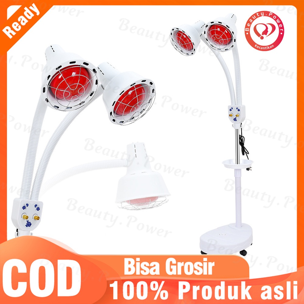 Jual Lampu fisioterapi inframerah kepala ganda Alat fisioterapi lampu ...