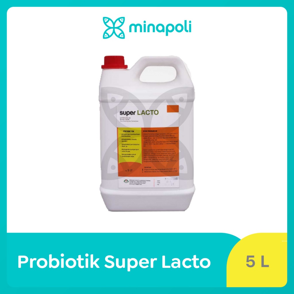 Jual Probiotik Udang dan Ikan Super Lacto Kemasan 5 Liter | Shopee ...