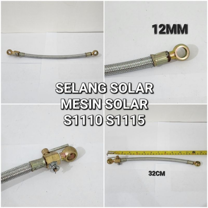 Jual Selang Connect Nepel Drat Tanki Solar Mesin Diesel Dongfeng S1110 ...