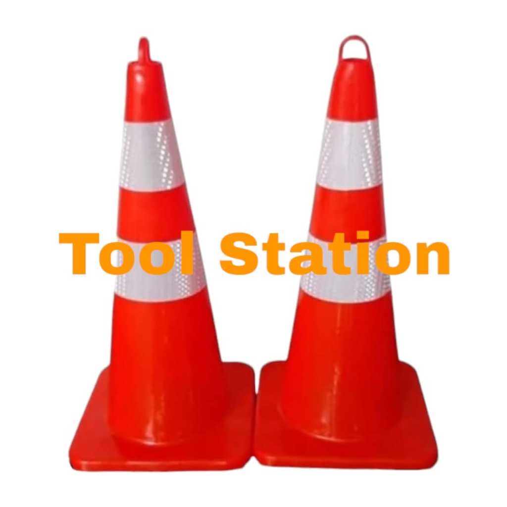 Jual Traffic Cone 70 cm Full Rubber Multi-Color Safety Cone | Shopee ...