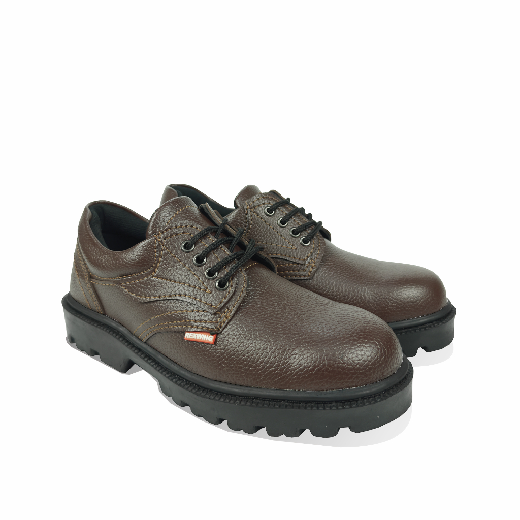 Jual Rexwing-Sepatu Safety Pria Original Ujung Besi Bertali Safety ...