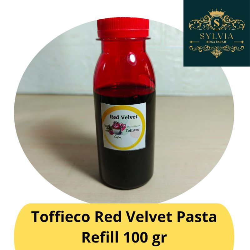 Jual Toffieco Red Velvet Pasta Refill 15 ml, 30 ml, 100 gr | Shopee ...