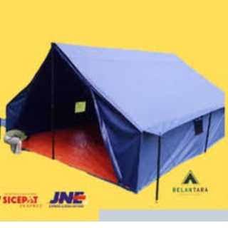 Jual Tenda Pramuka ukuran 3x4 FULLSET, Bahan tenda d300/d600 | Shopee ...