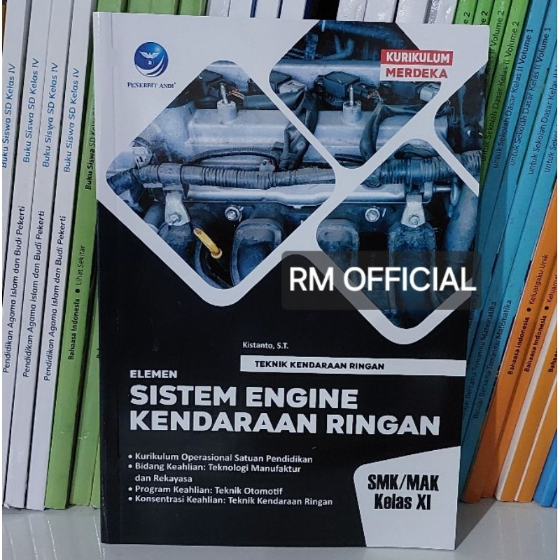 Jual Buku SMK TKR Fase F - Sistem Engine Kendaraan Ringan untuk SMK/MAK ...