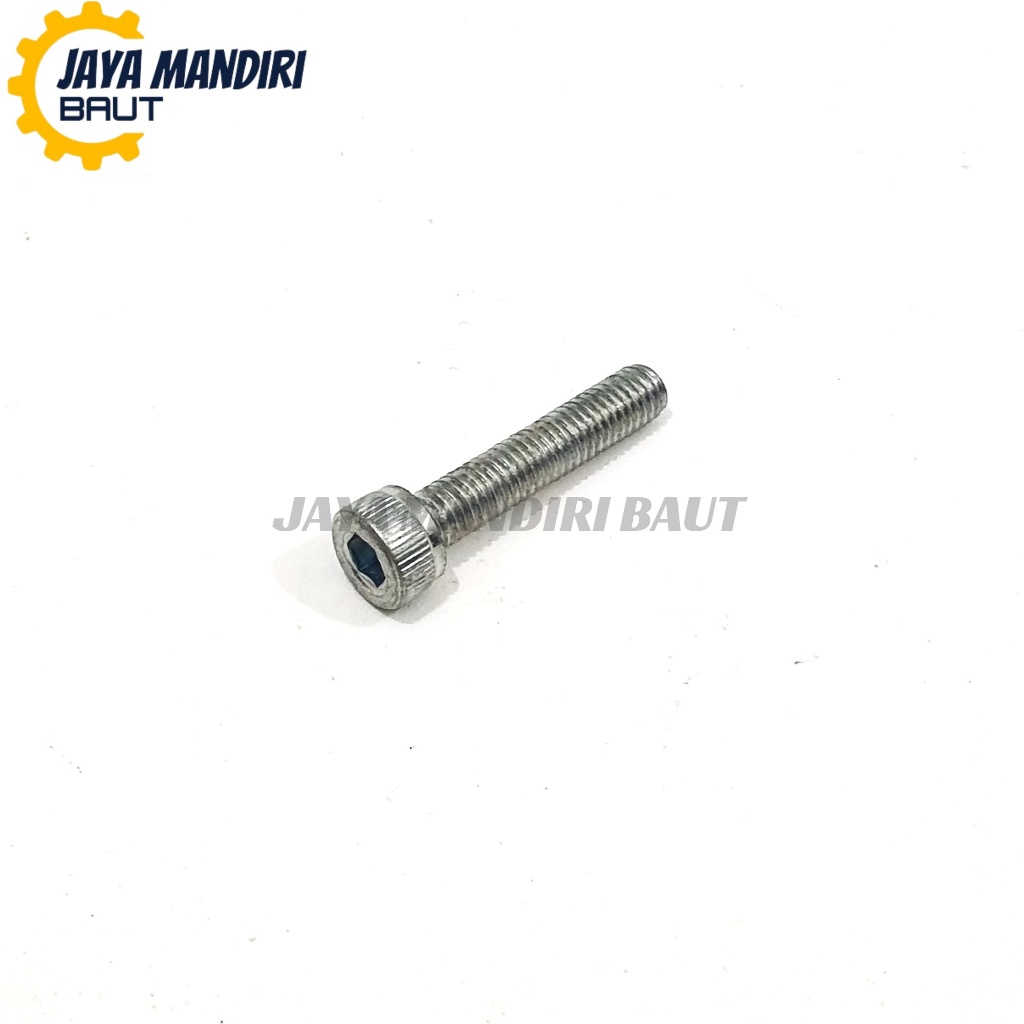 Jual Baut L Galvanis M5x20 Kunci L4 M5 5mm 5x20 Bolt Putih | Shopee ...